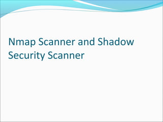 Port scanning | PPT