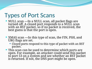 Port Scanning in computer networks with .ppt