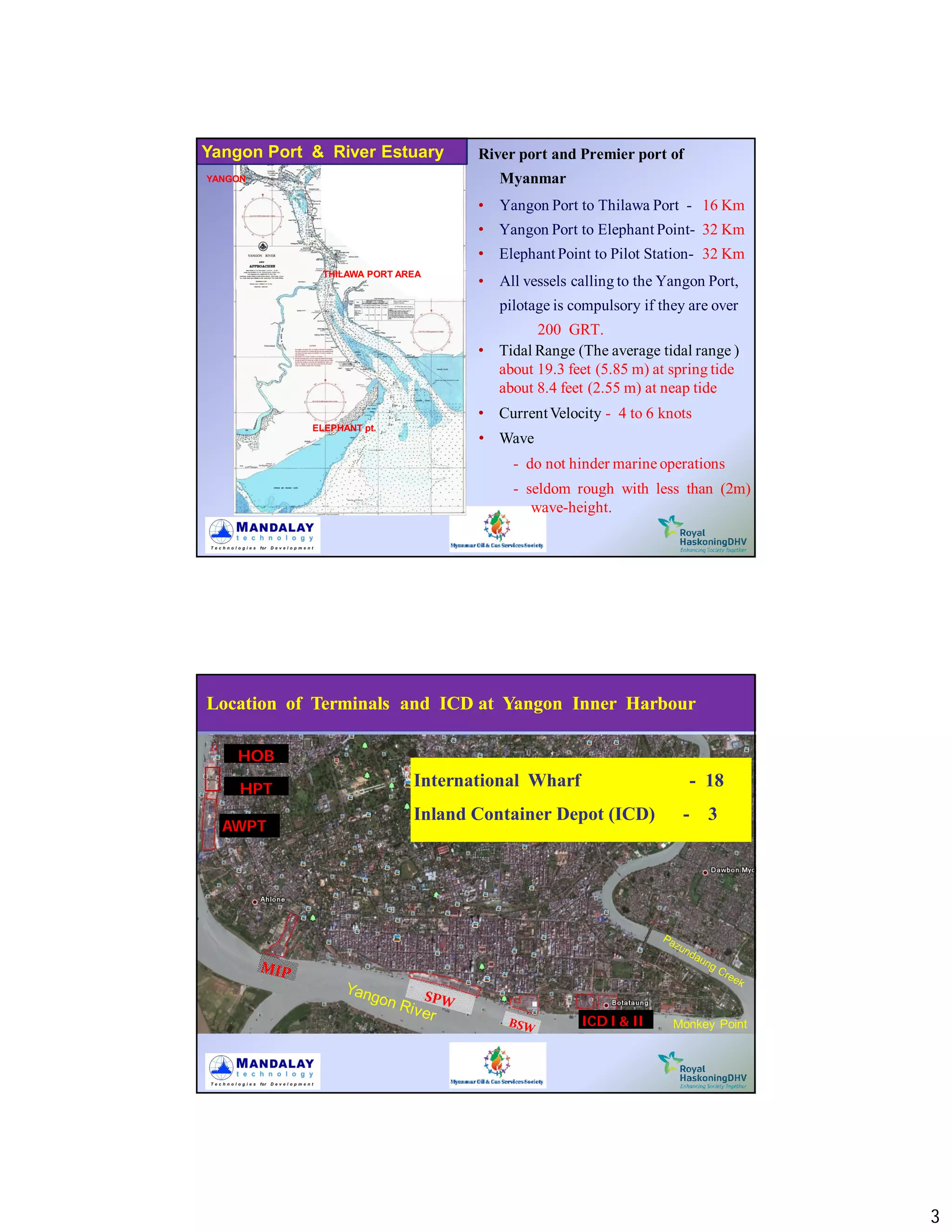Ports development in myanmar | PDF