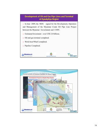 Ports development in myanmar | PDF