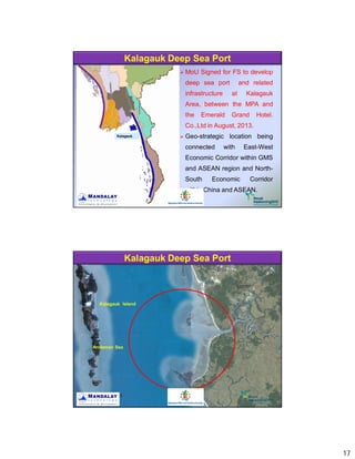 Ports development in myanmar | PDF
