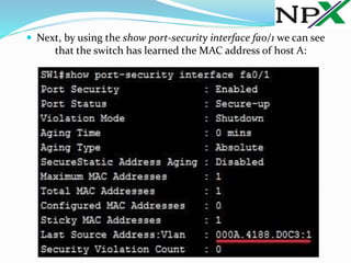 Port Security | PPTX