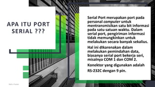 PORT SERIAL | PPTX