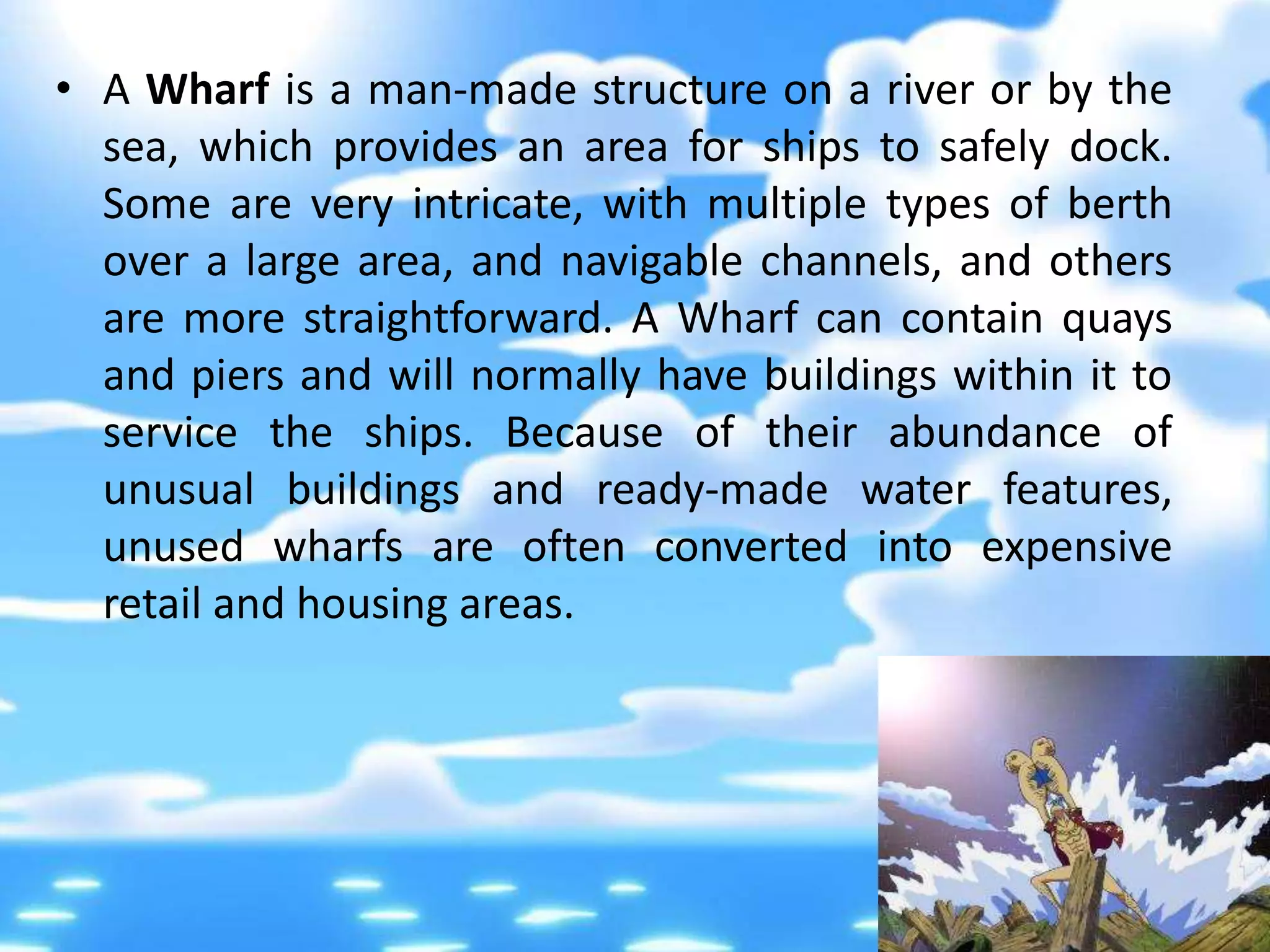 Ports&harbor, some of its parts and modern facilities | PPTX