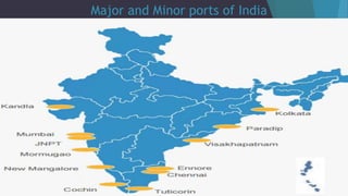 Ports in india and its facilities | PPTX
