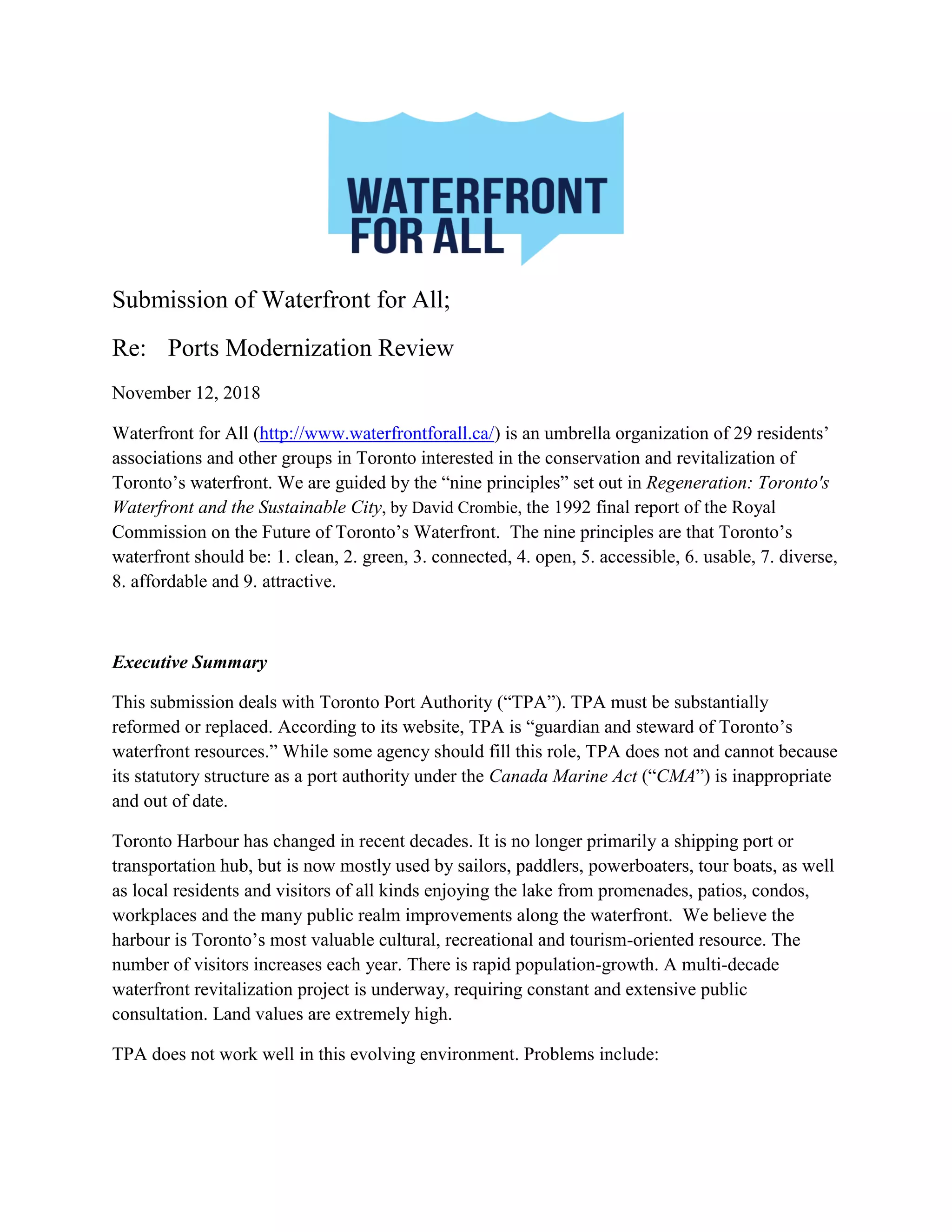 Ports modernization | PDF