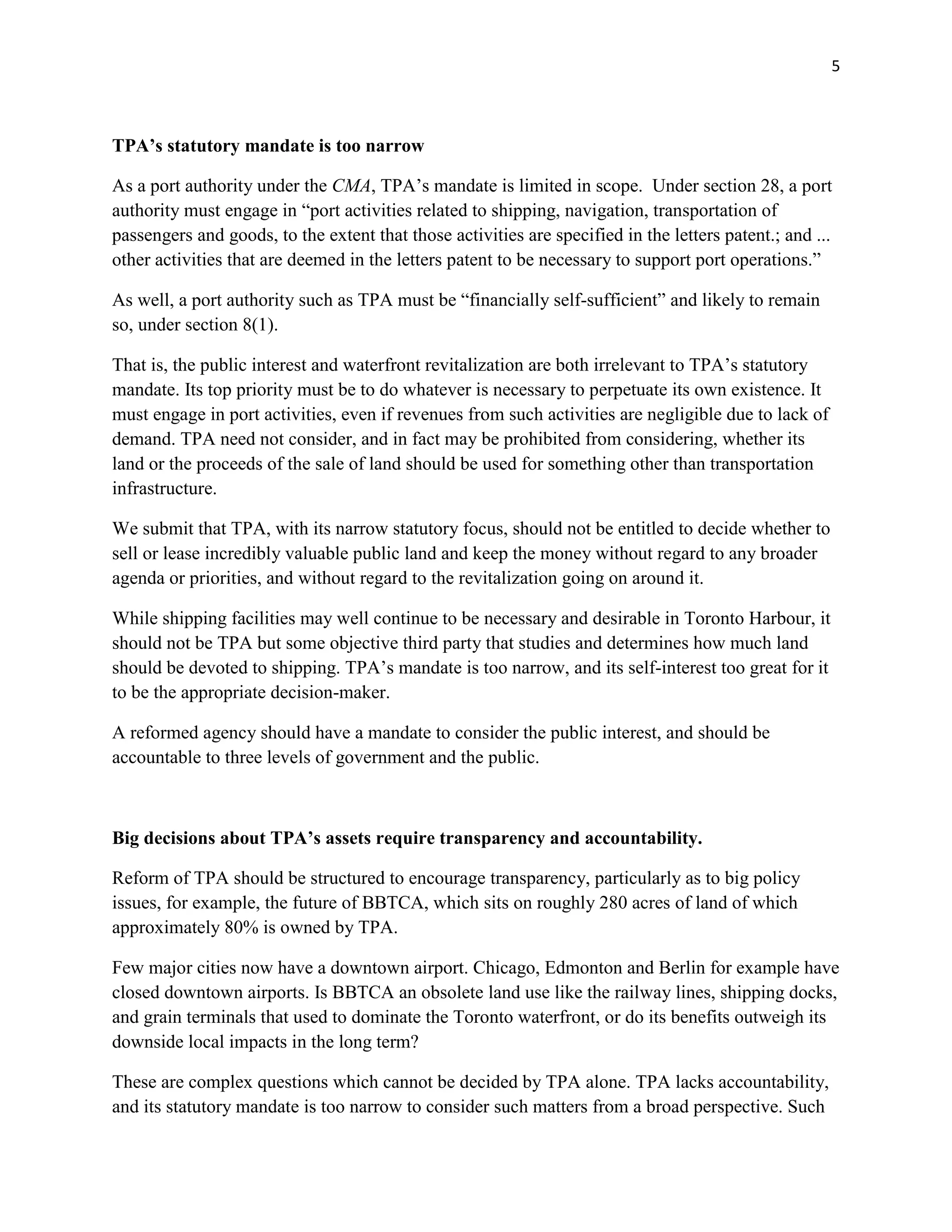 Ports modernization | PDF