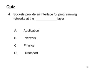 Ports & sockets | PPT