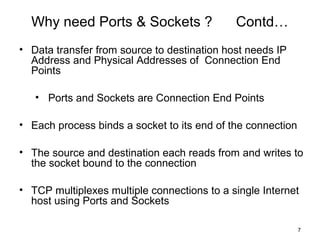 Ports & sockets | PPT