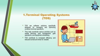 Port Technology and Information Systems in Modern Logistics | PPT