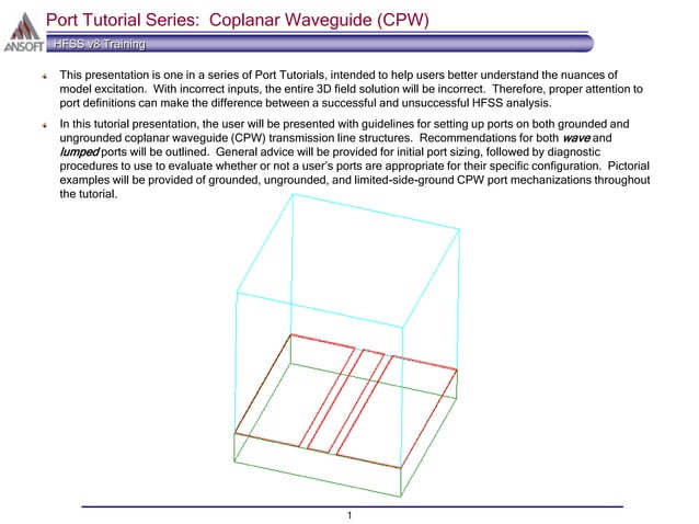 port_tutorial_cpw (1).ppt | Physics | Science