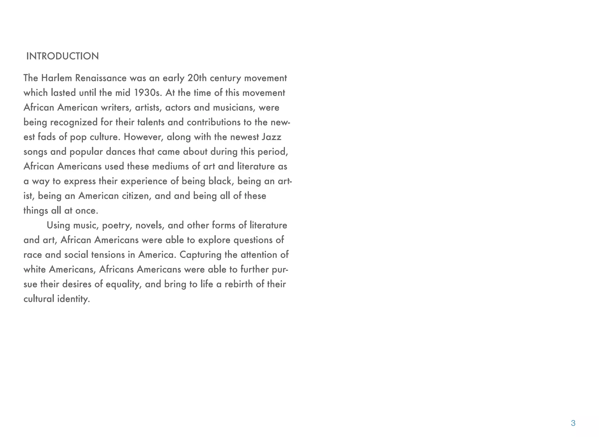 The Harlem Renaissance by Monica Portugal | PDF