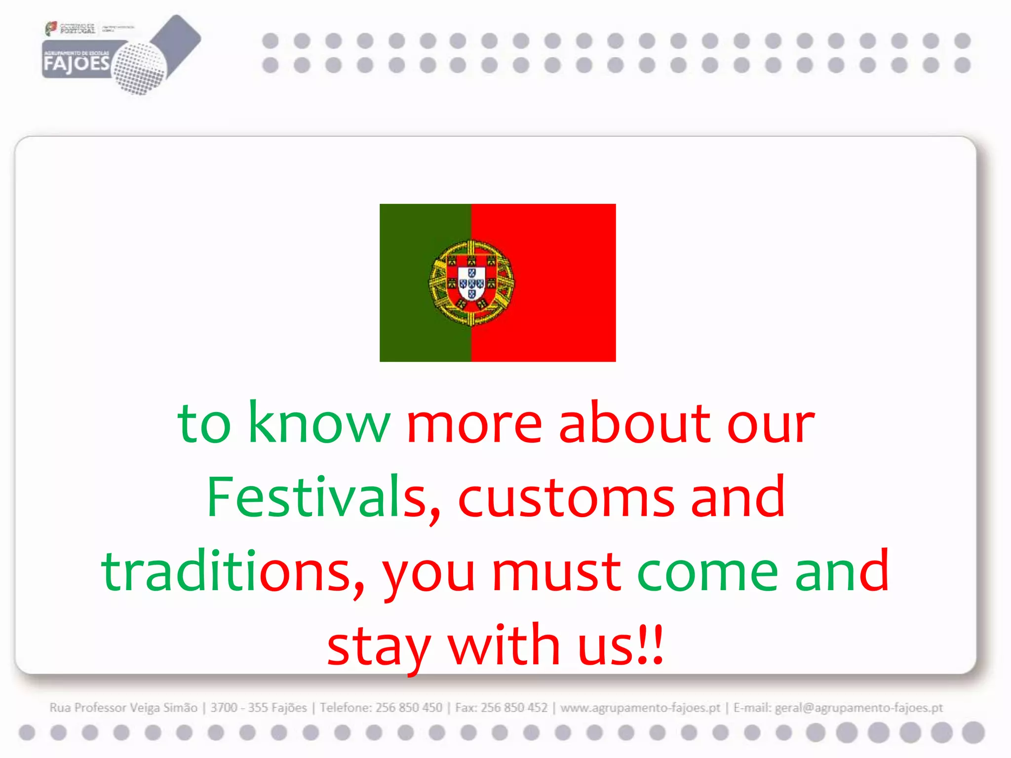 Portugal customs and traditions | PPTX