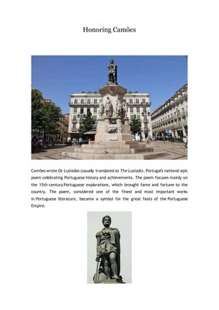 Portugal's National Day - june 10 | DOCX