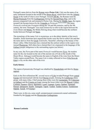 Portugal history | PDF