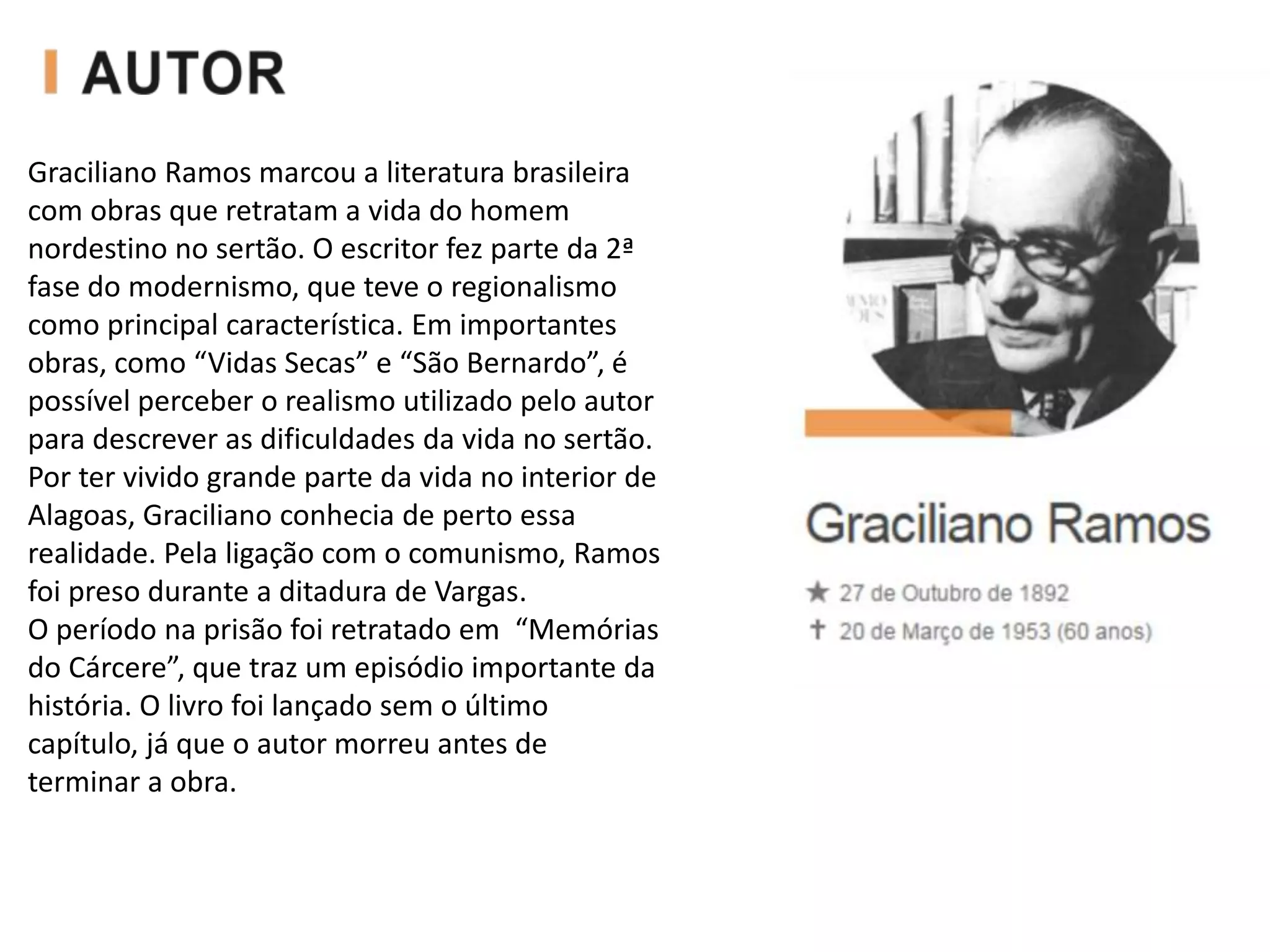 Resumo do Livro Vidas Secas | PPTX