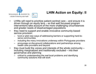 Blueprint for Action on the Social Determinants of Health and Health ...