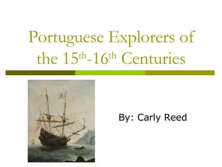 Portuguese Explorers | PPT