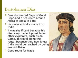 Portuguese Explorers | PPT