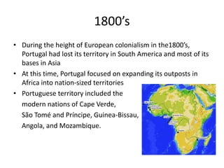 Portuguese Africa | PPT