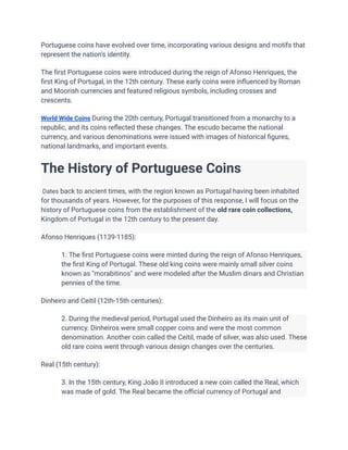 Portuguese Coins Sale on Online.pdf