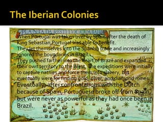 Portuguese colonies in america | PPT