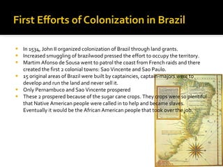 Portuguese colonies in america | PPT