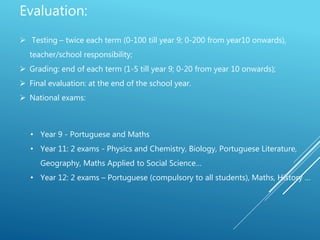 Portuguese education | PPTX | Daycare and Pre-School | Parenting