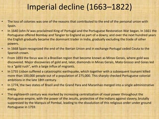 Portuguese empire in the americas | PPTX