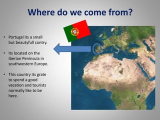 Portuguese school presentation | PPTX
