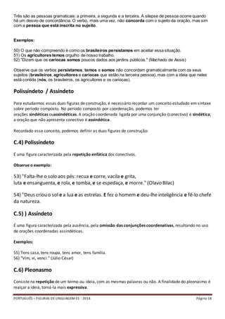 Português – figuras de linguagem 01 2014 | DOCX