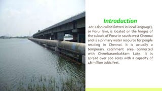 Porur lake incredibles | PPTX | Zoos & Aquariums | Attractions