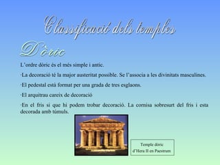 Porwerpoint Temples Grecs | PPT