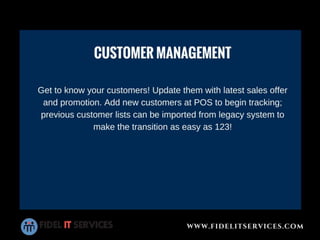 POINT OF SALES APPLICATION | PPTX
