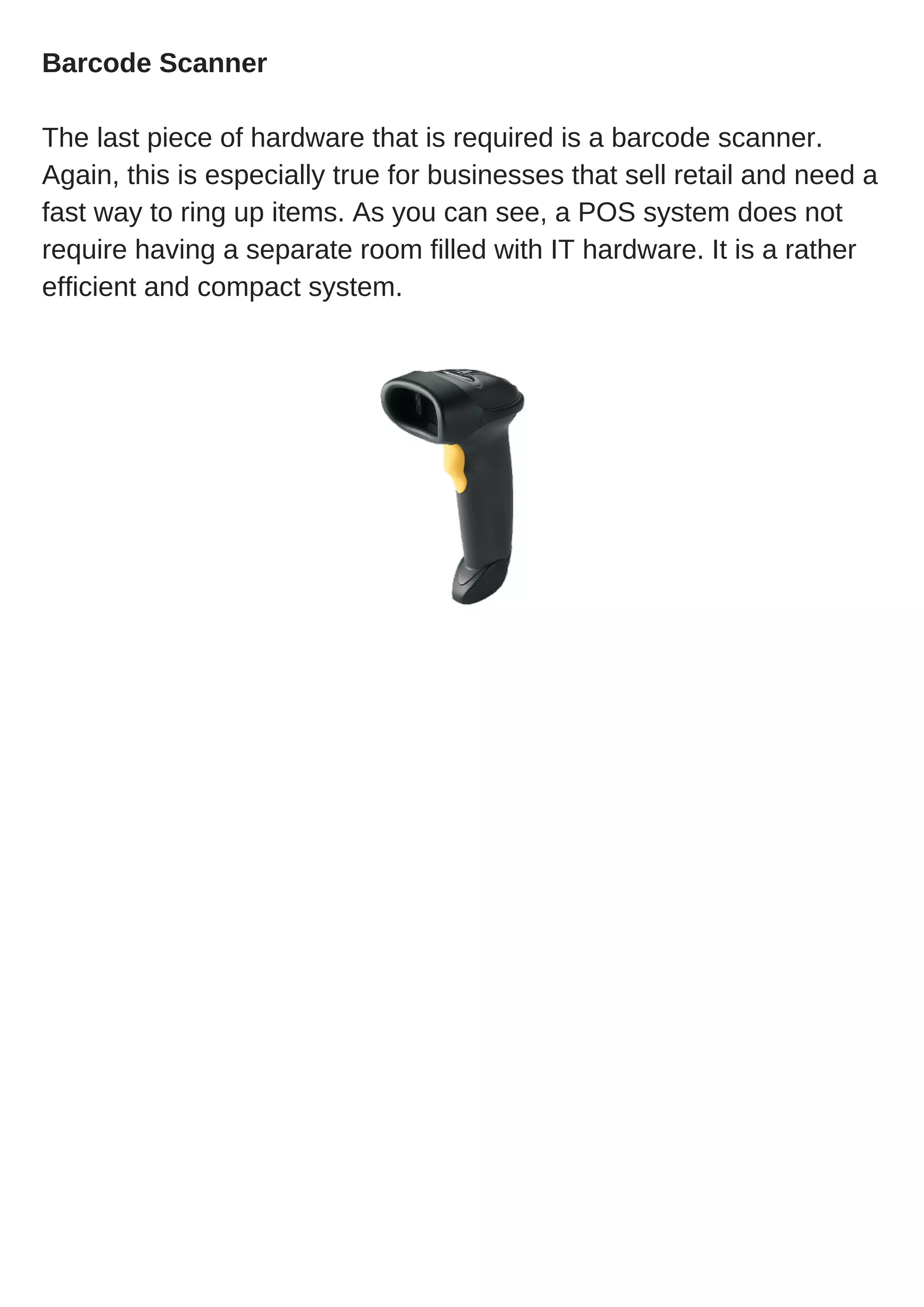 What is a POS System | PDF