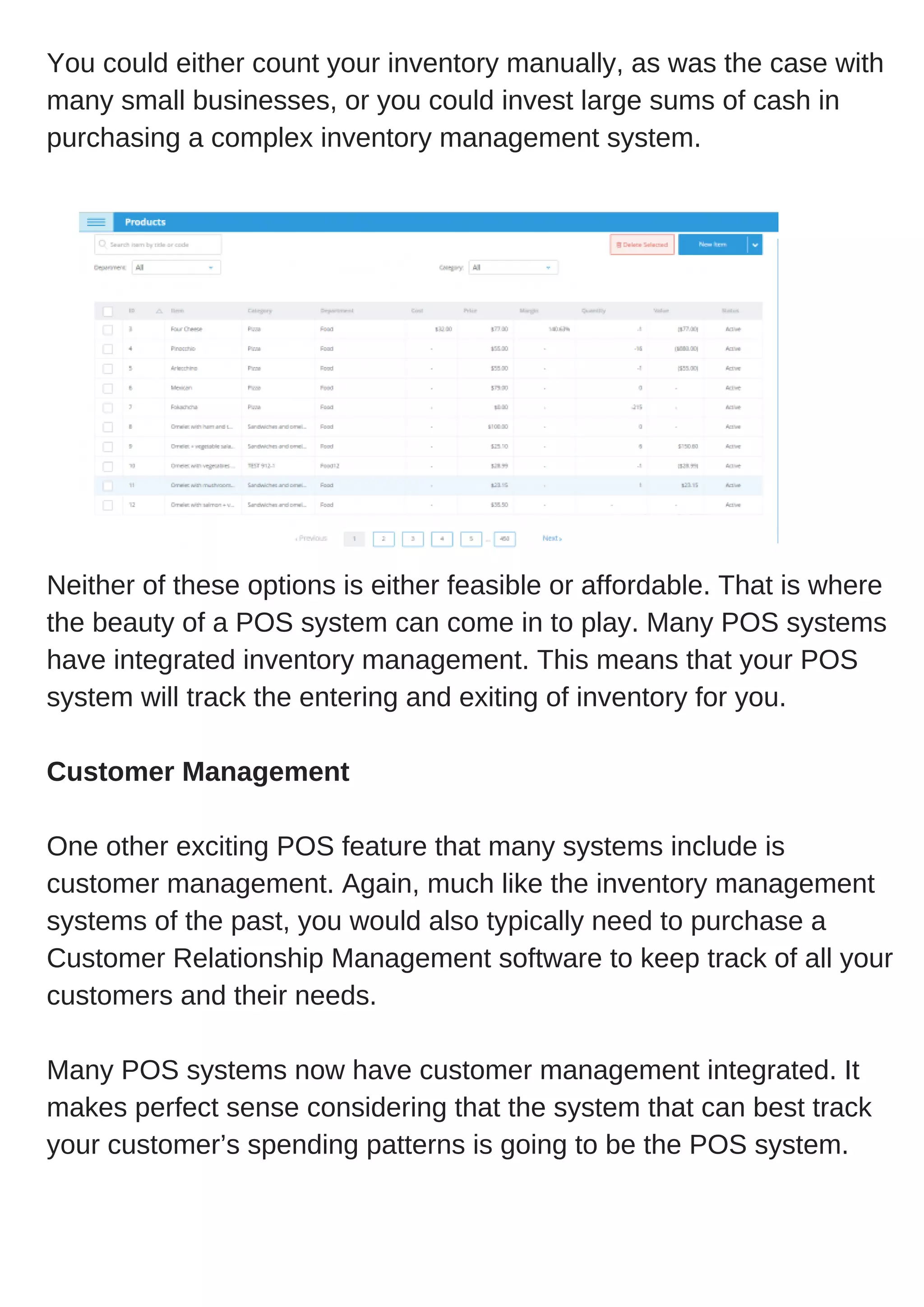 What is a POS System | PDF