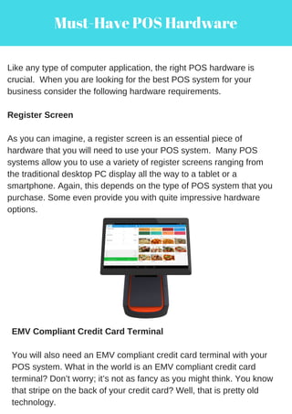 What is a POS System | PDF | Operating Systems | Computer Software and ...