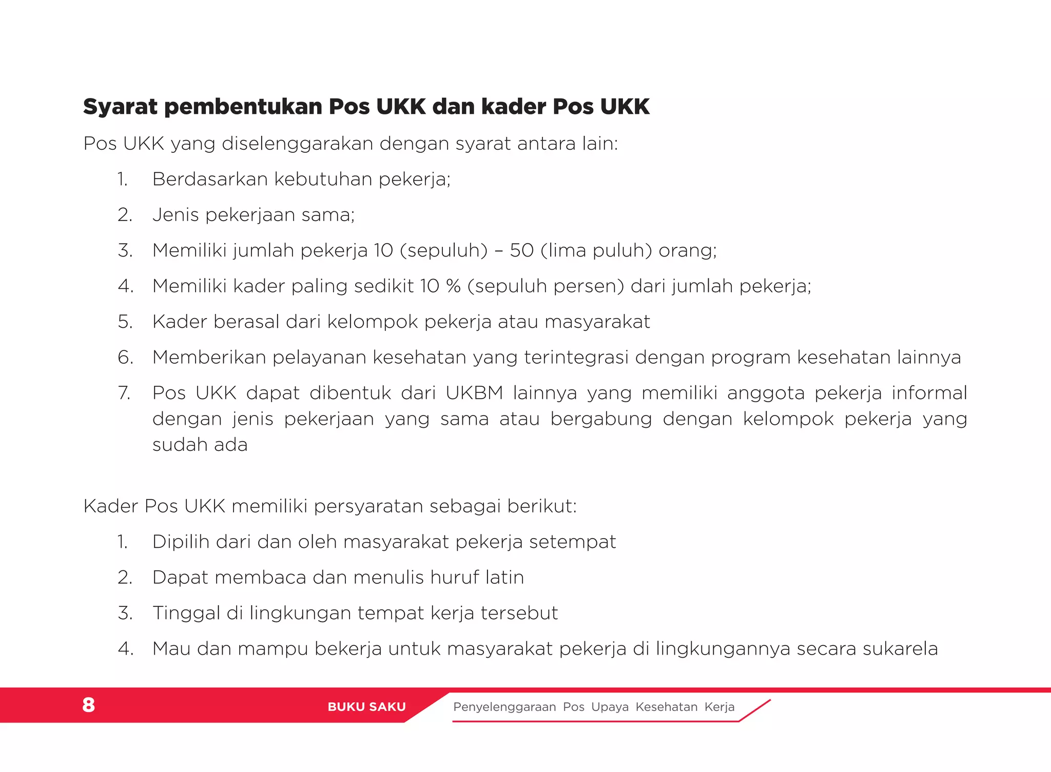 BUKU SAKU POS UKK | PDF