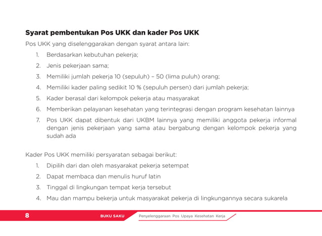 BUKU SAKU POS UKK | PDF