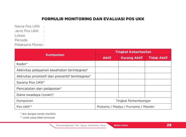 BUKU SAKU POS UKK | PDF