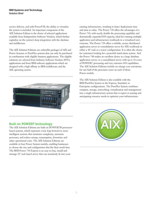 AIX Solution Editions | PDF