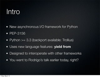 asyncio internals | PPT