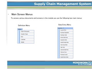 Supply Chain Management System | PPTX