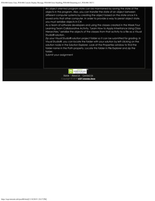 POS/408 ENTIRE CLASS UOP TUTORIALS | PDF