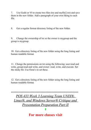 Pos 433 Exceptional Education-snaptutorial.com