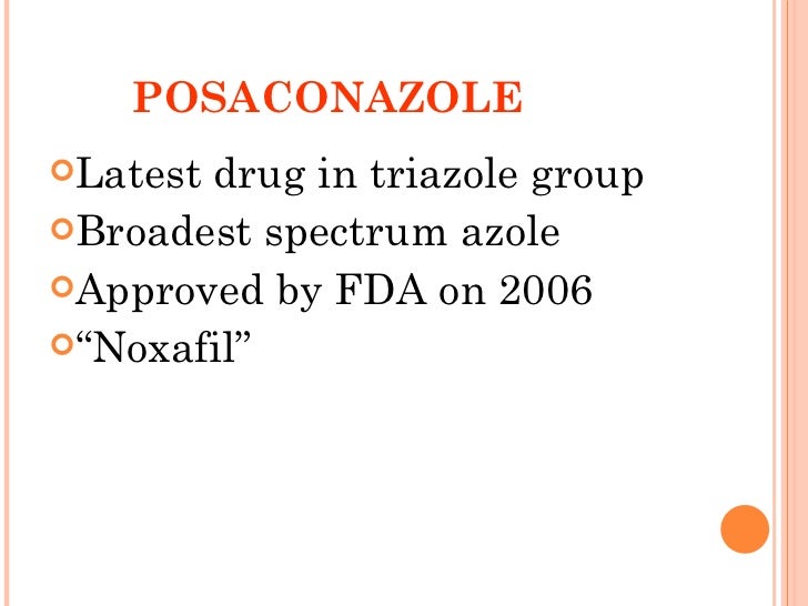 Posaconazole