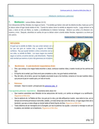 Posadas navideñas | DOCX