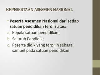 Contoh Format POS ANBK Tahun Pelajaran 2022/2023 .pptx