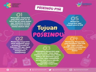 Posbindu ptm ns | PPTX
