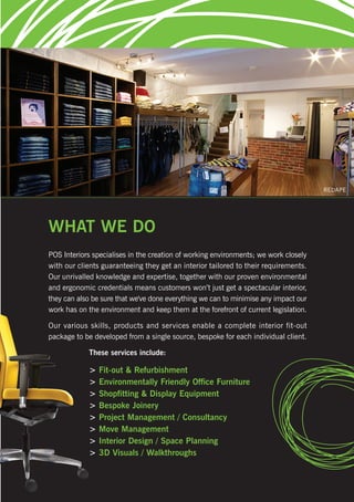 POS Interiors Brochure | PDF
